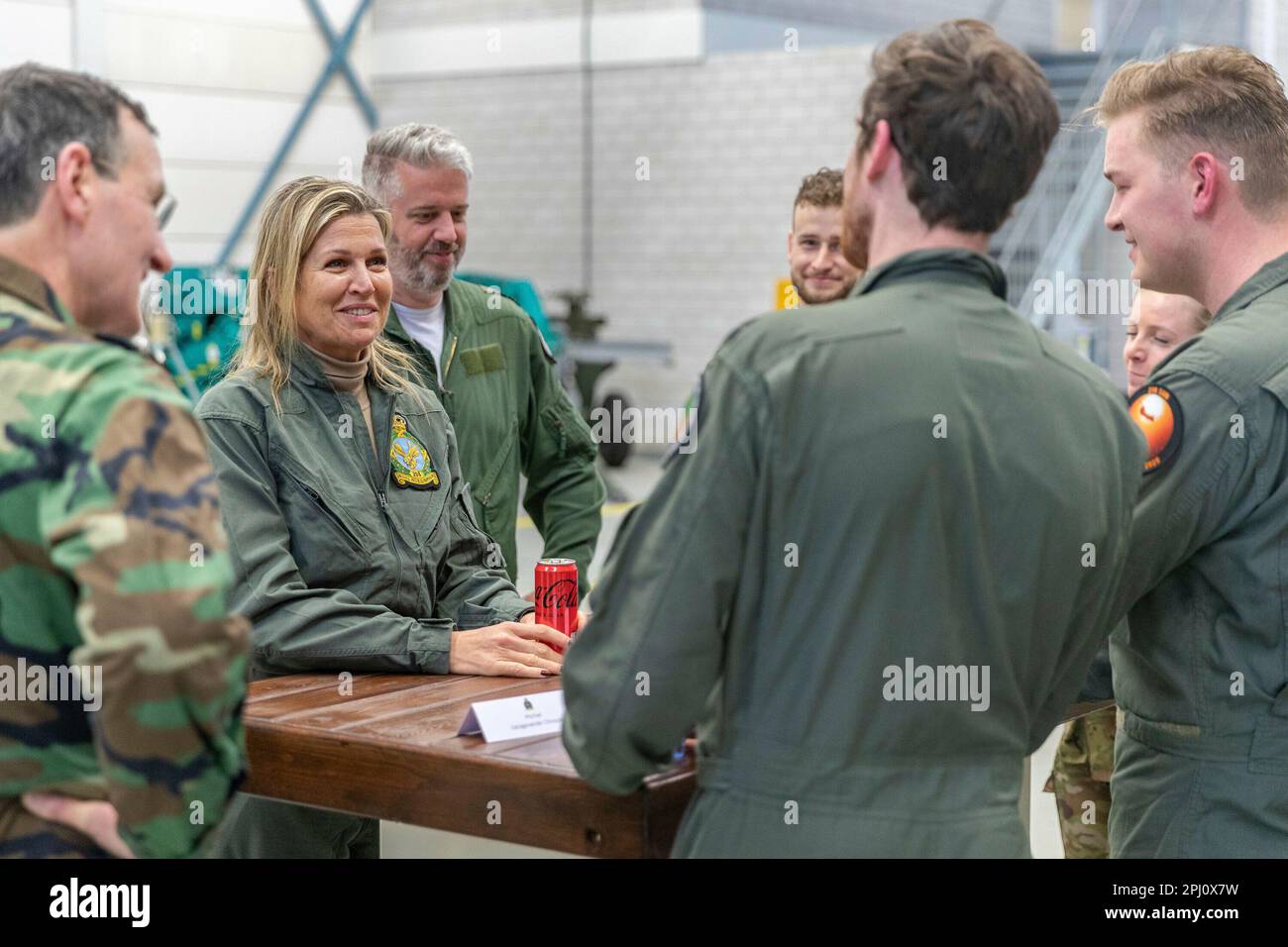 Gilze Rijen, Niederlande. 30. März 2023. Königin Maxima der Niederlande ...