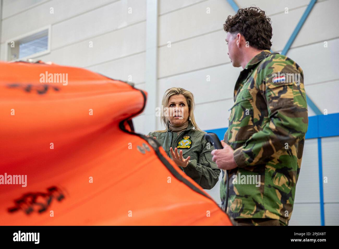 Gilze Rijen, Niederlande. 30. März 2023. Königin Maxima der Niederlande ...