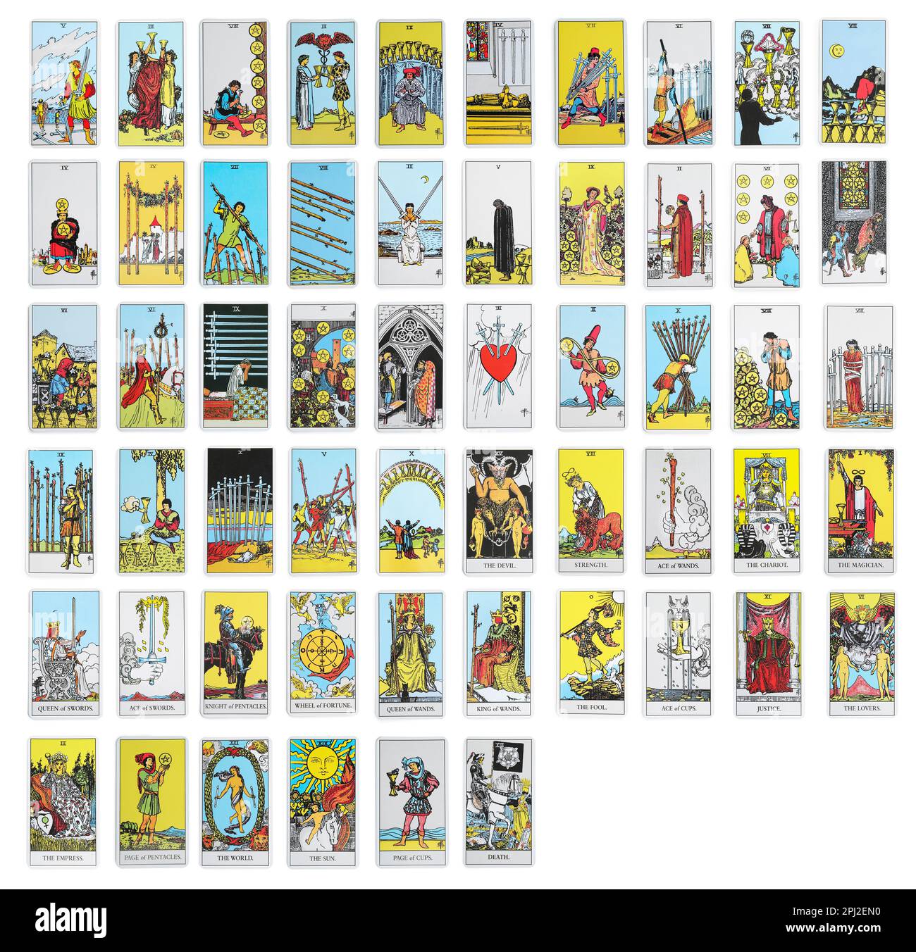 Der wagen tarot karten tarot Ausgeschnittene Stockfotos und -bilder - Alamy