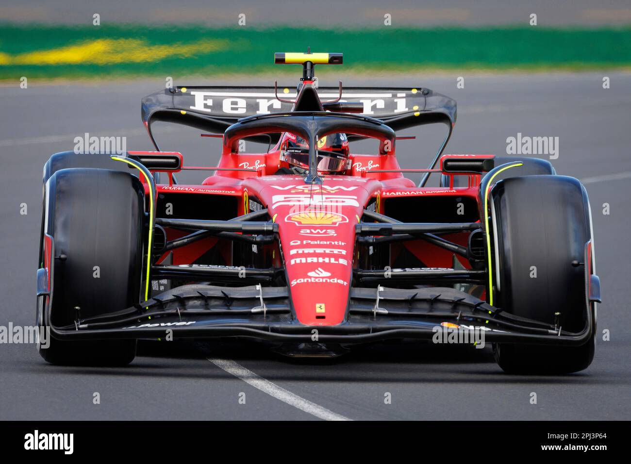 March 31, 2023, Melbourne, Australia: Carlos Sainz Jnr (ESP) driving ...