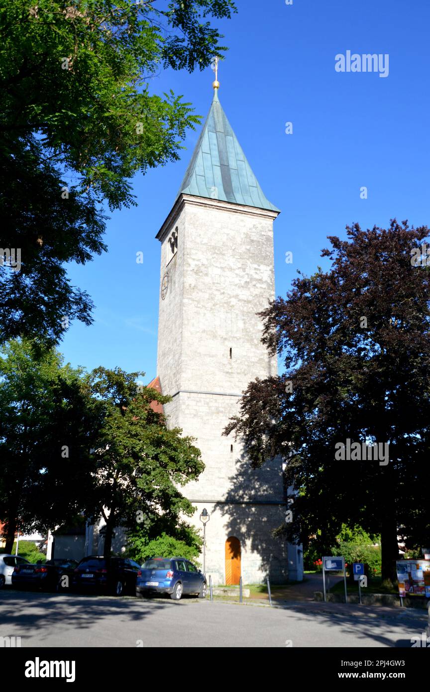Deutschland, Bayern, Peiting: Die 1055 von König Welf IV. Gegründete ...