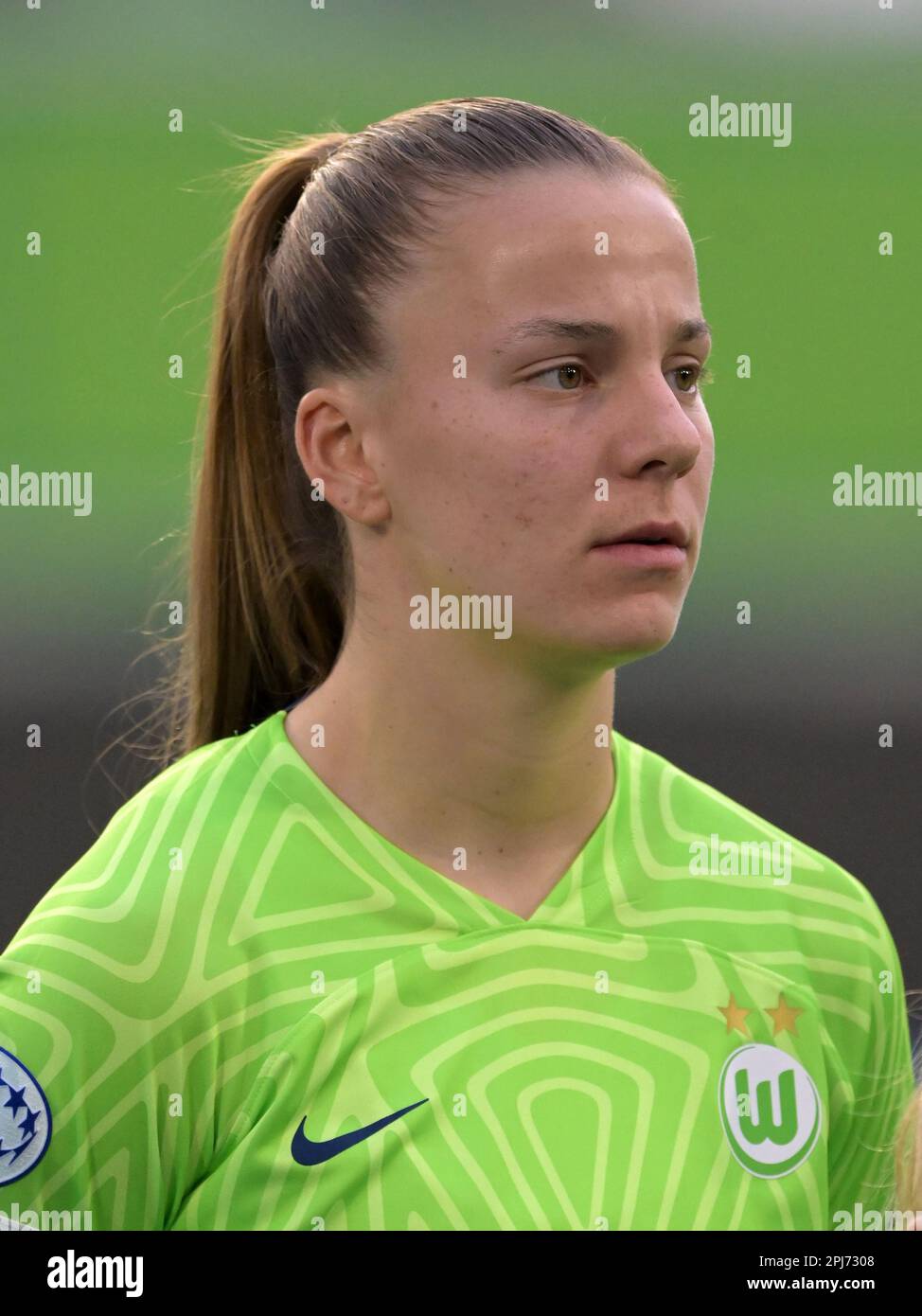 WOLFSBURG - Lynn Wilms von VFL Wolfsburg Frauen beim UEFA Champions ...