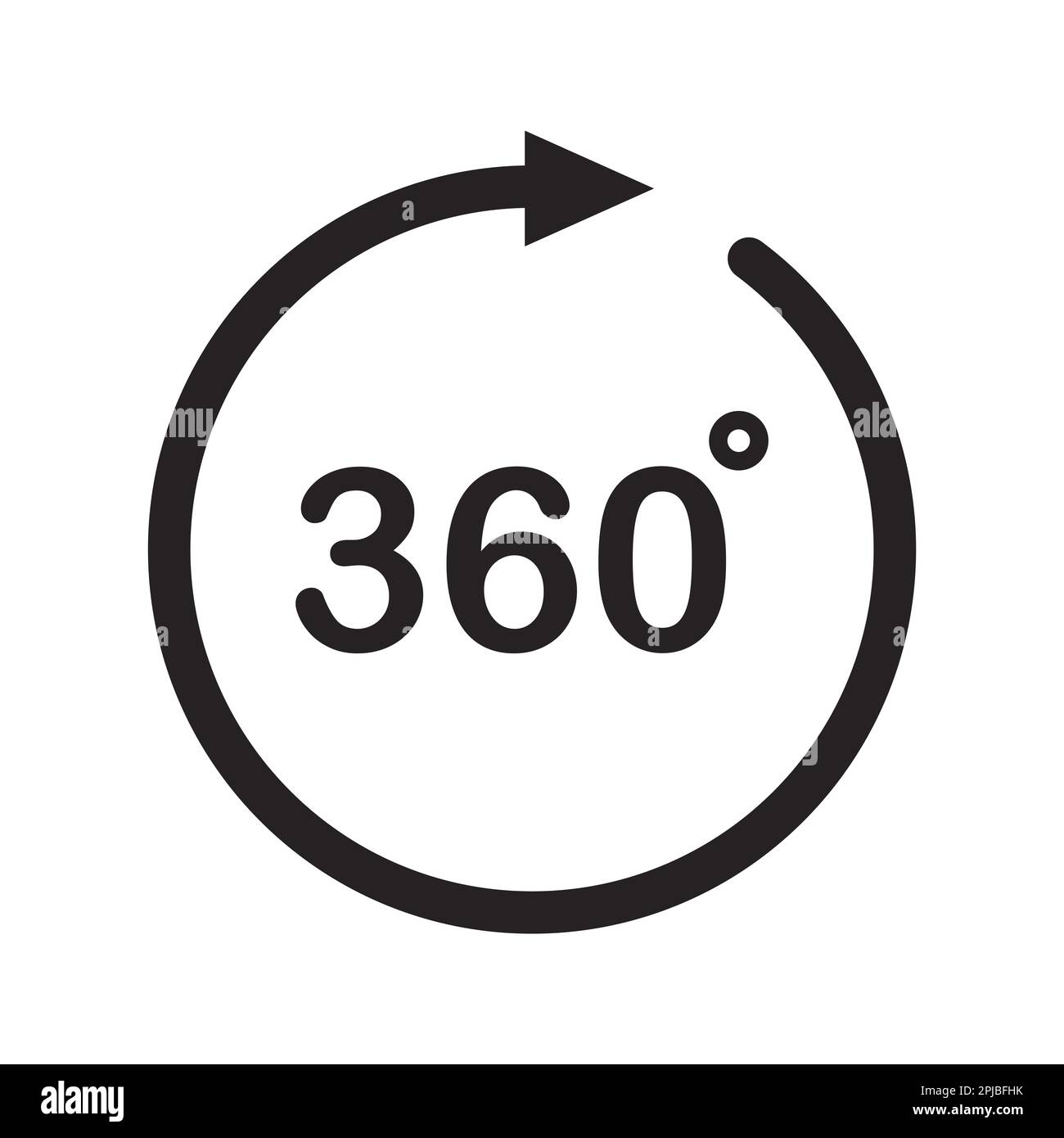 360 grad symbol -Fotos und -Bildmaterial in hoher Auflösung – Alamy