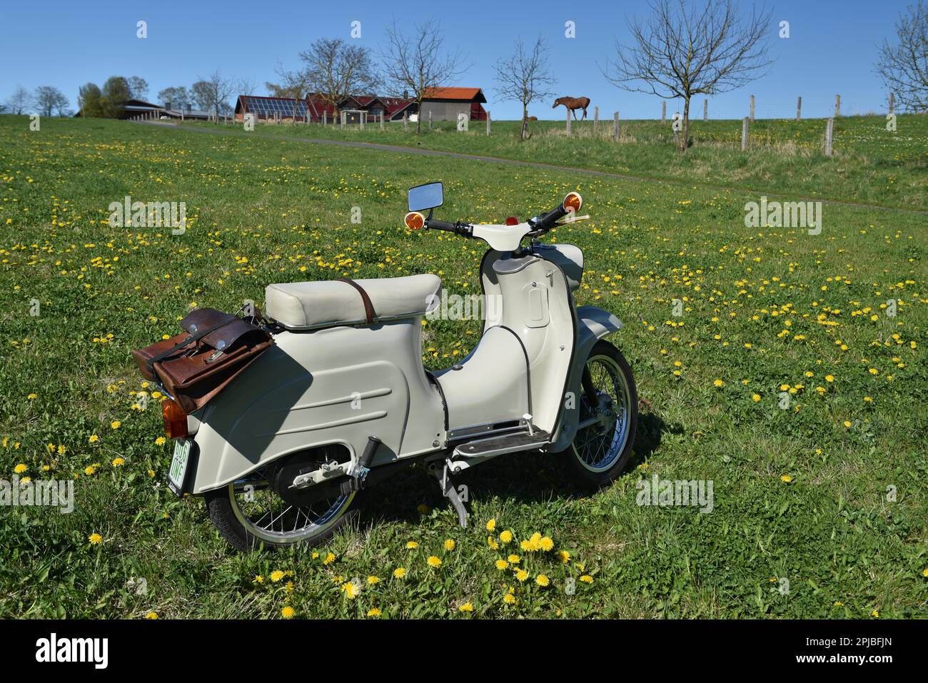 Oldtimer, DDR Moped Schwalbe KR 51 Baujahr 1967, Suhl, Deutschland ...