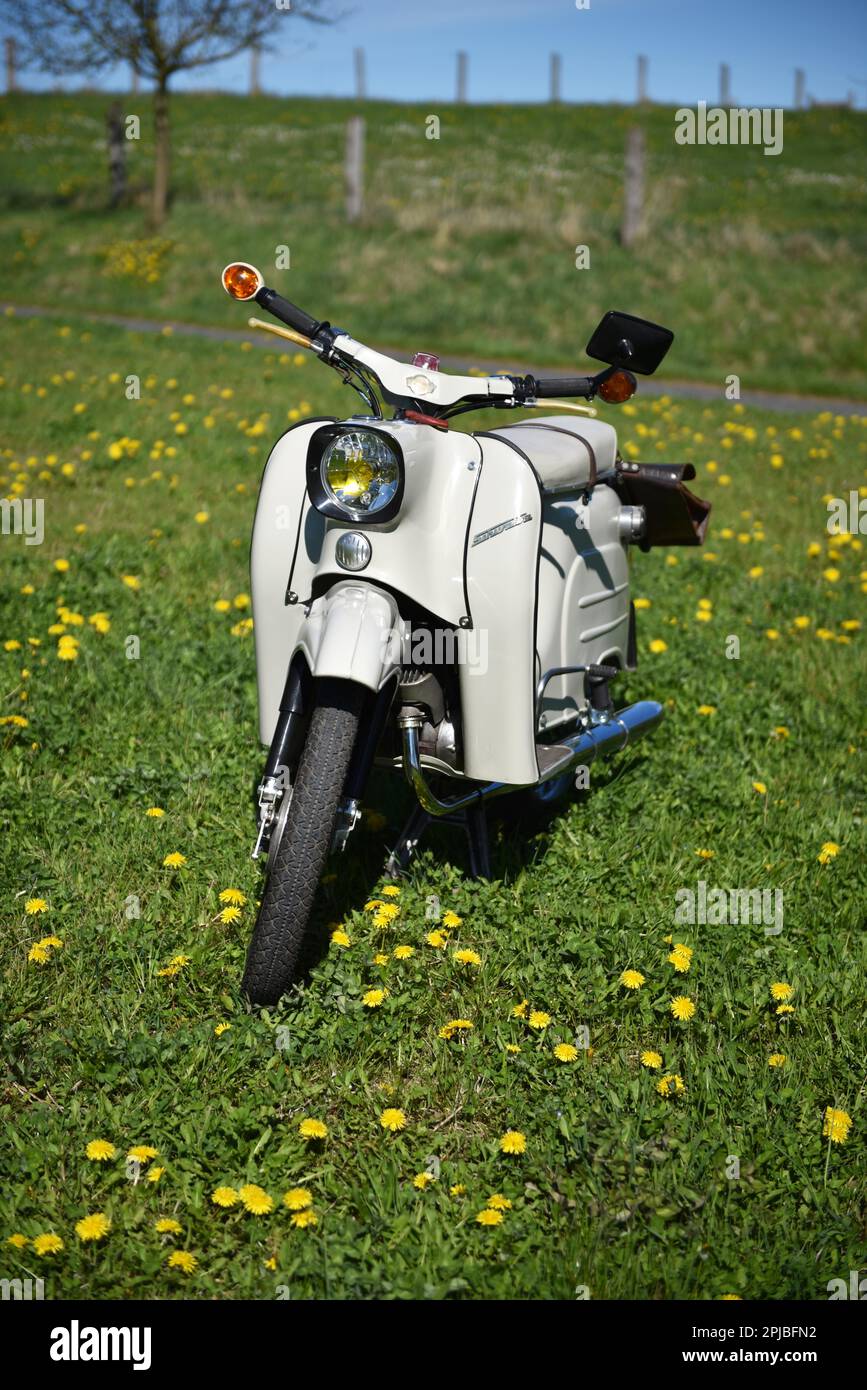 Oldtimer, DDR Moped Schwalbe KR 51 Baujahr 1967, Suhl, Deutschland ...