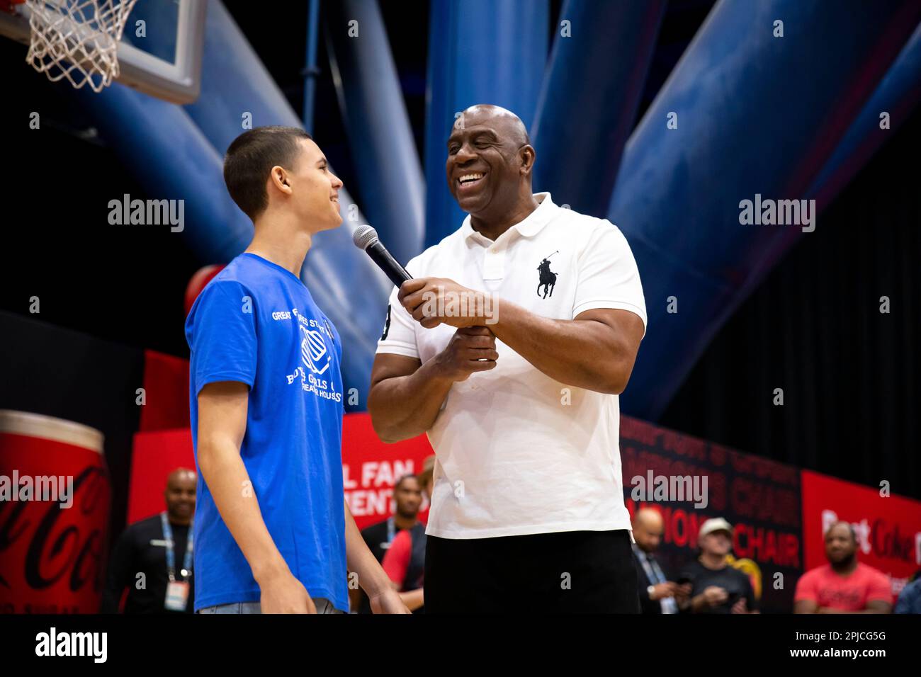 IMAGE DISTRIBUTED FOR COCA-COLA ZERO SUGAR - Earvin 'Magic' Johnson ...