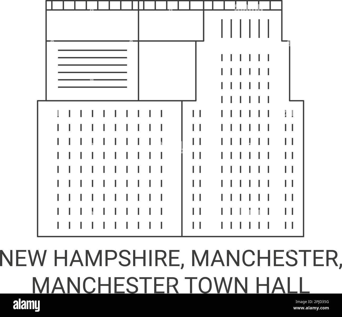 Manchester alt und neu Stock-Vektorgrafiken kaufen - Alamy