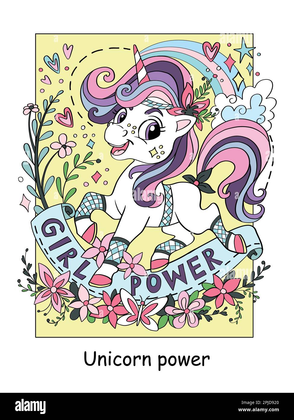 Einhorn poster -Fotos und -Bildmaterial in hoher Auflösung – Alamy