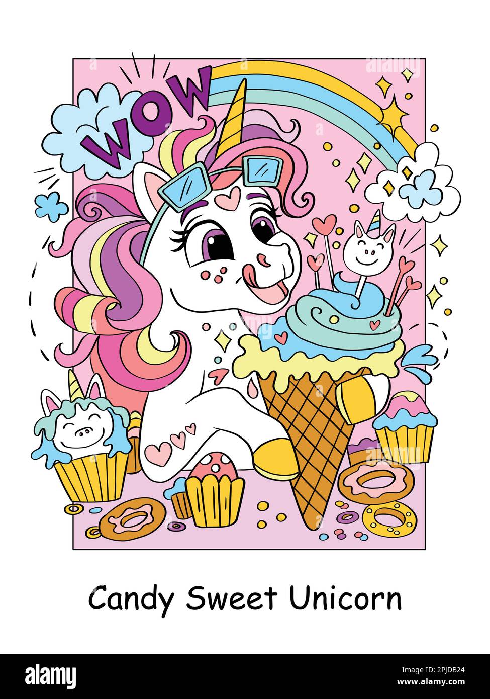 Einhorn poster -Fotos und -Bildmaterial in hoher Auflösung – Alamy