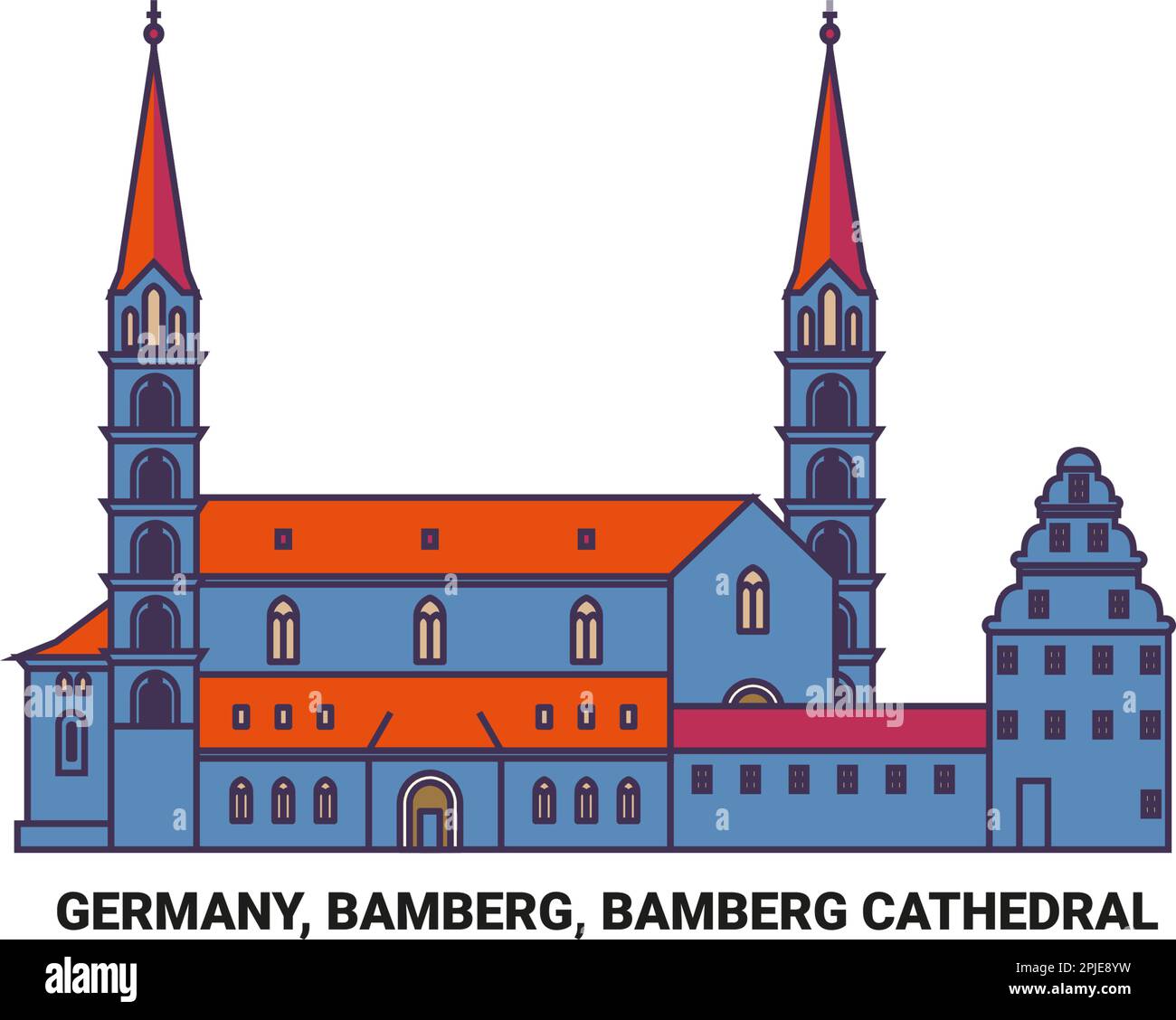 Historia de bamberg Stock-Vektorgrafiken kaufen - Alamy