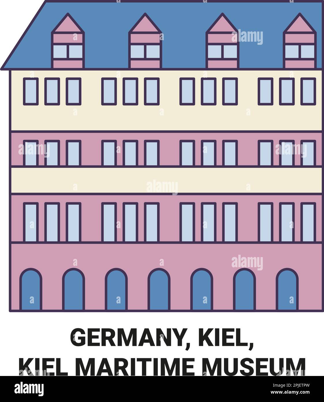 Maritime anziehung Stock-Vektorgrafiken kaufen - Alamy