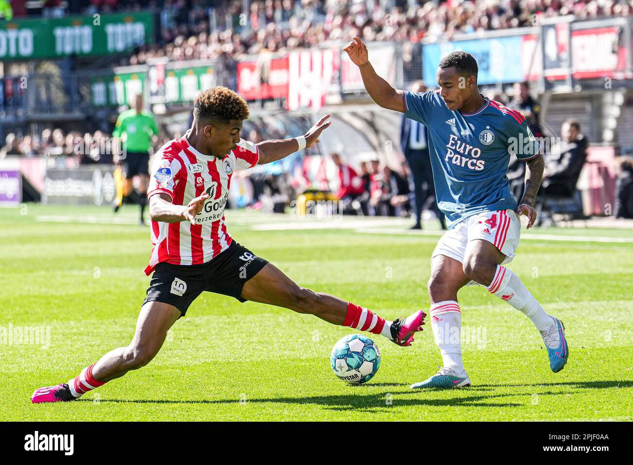 Rotterdam - Shurandy Sambo von Sparta Rotterdam, Igor Paixao von ...
