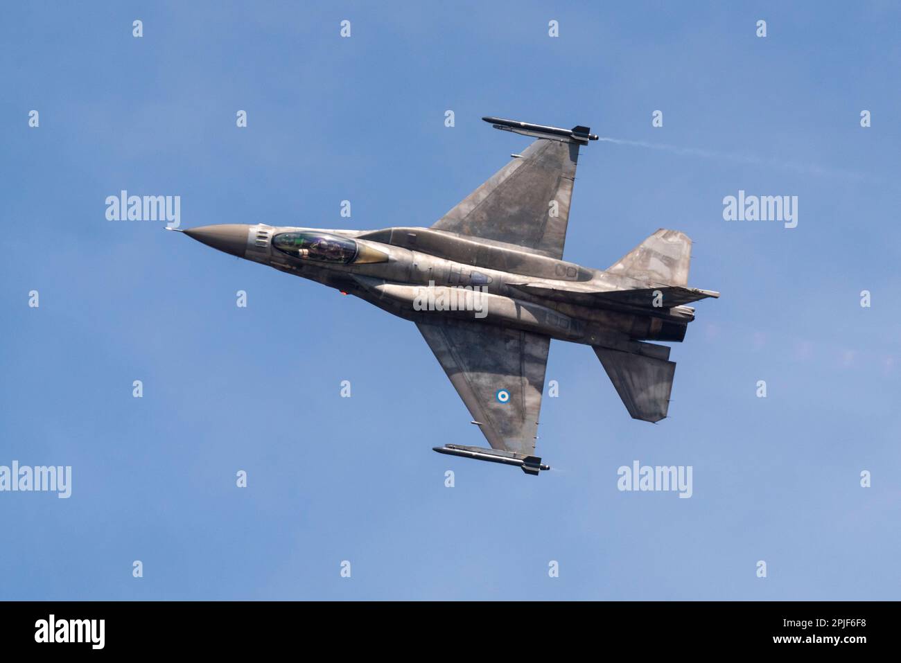 Griechische Air Force General Dynamics F-16CJ bekämpft Falcon Fighter ...