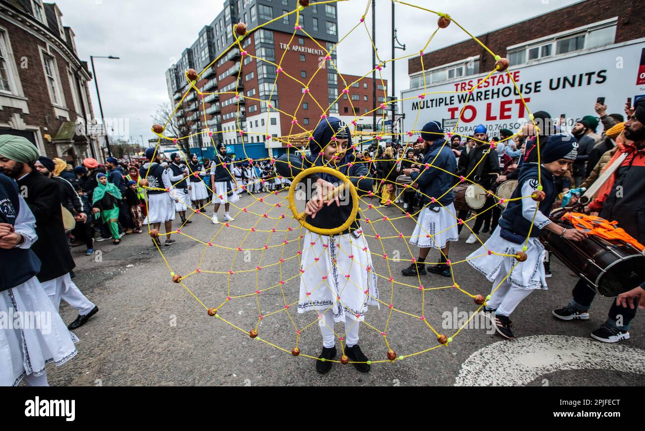 Khalsa tag parade -Fotos und -Bildmaterial in hoher Auflösung – Alamy