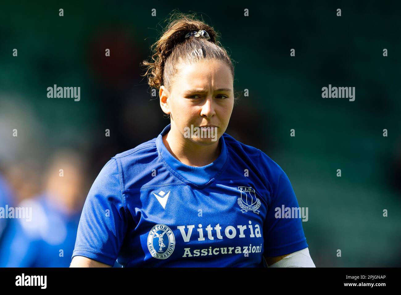Gaia Maris of Italy Frauen beim TikTok Women's Six Nations Match ...