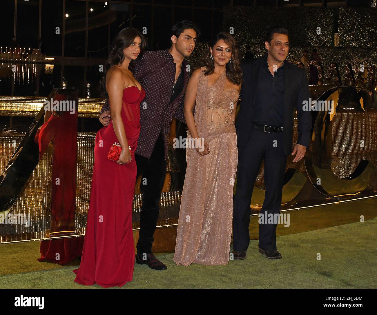 Mumbai, Indien. 31. März 2023. L-R Suhana Khan (Tochter des bollywood ...