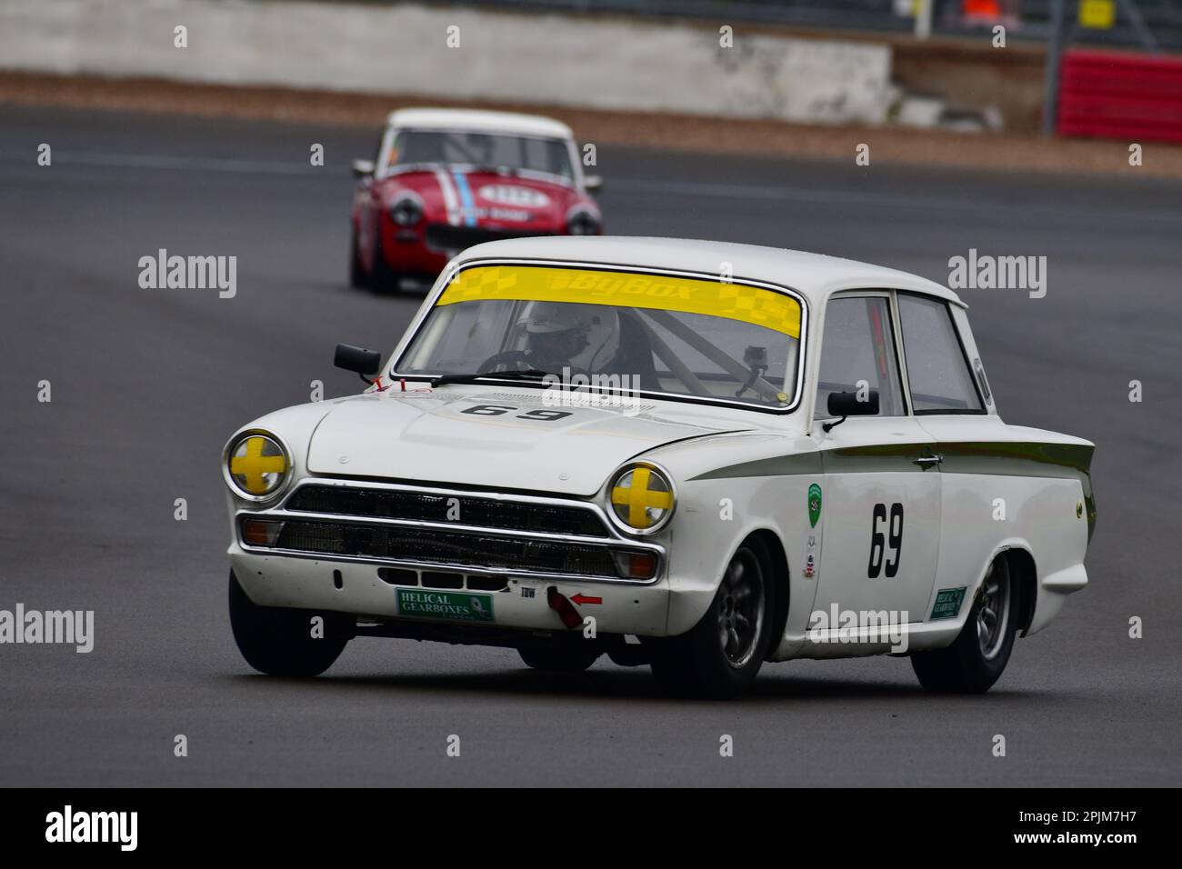 Bob Bullen, Ford Lotus Cortina, HSCC Historic Road Sports mit Historic ...