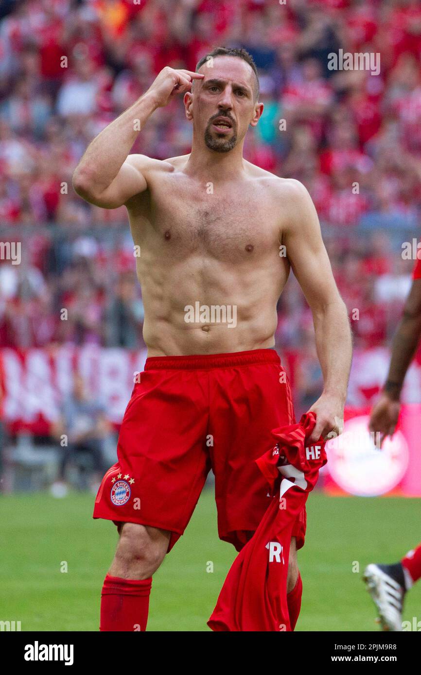 ARCHIVFOTO: Franck RIBERY wird am 7. April 2023 40, Franck RIBERY (#7 ...
