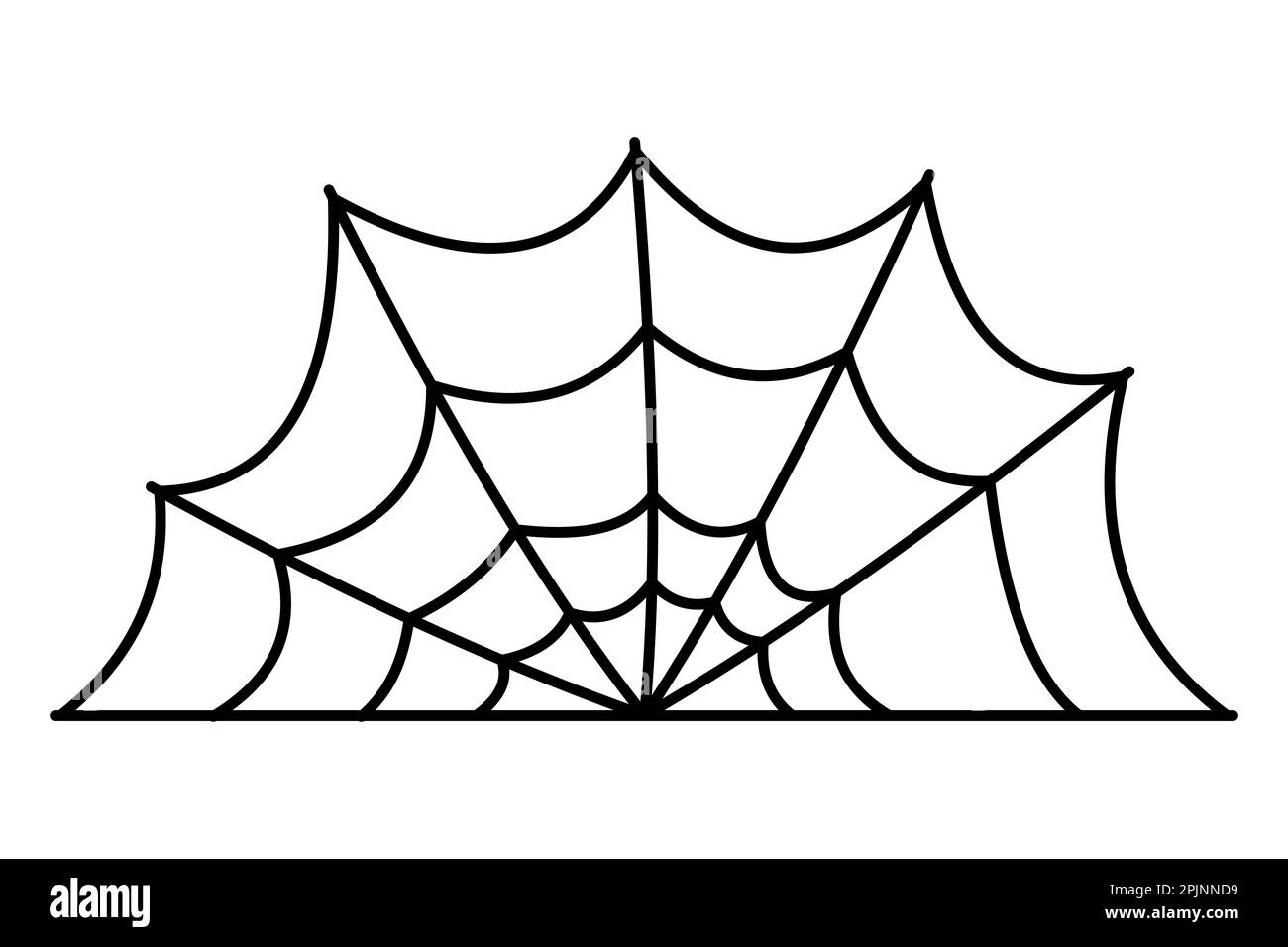 Spinnennetz-Symbole, realistisches Spinnennetz. Anwendbar als halloween ...