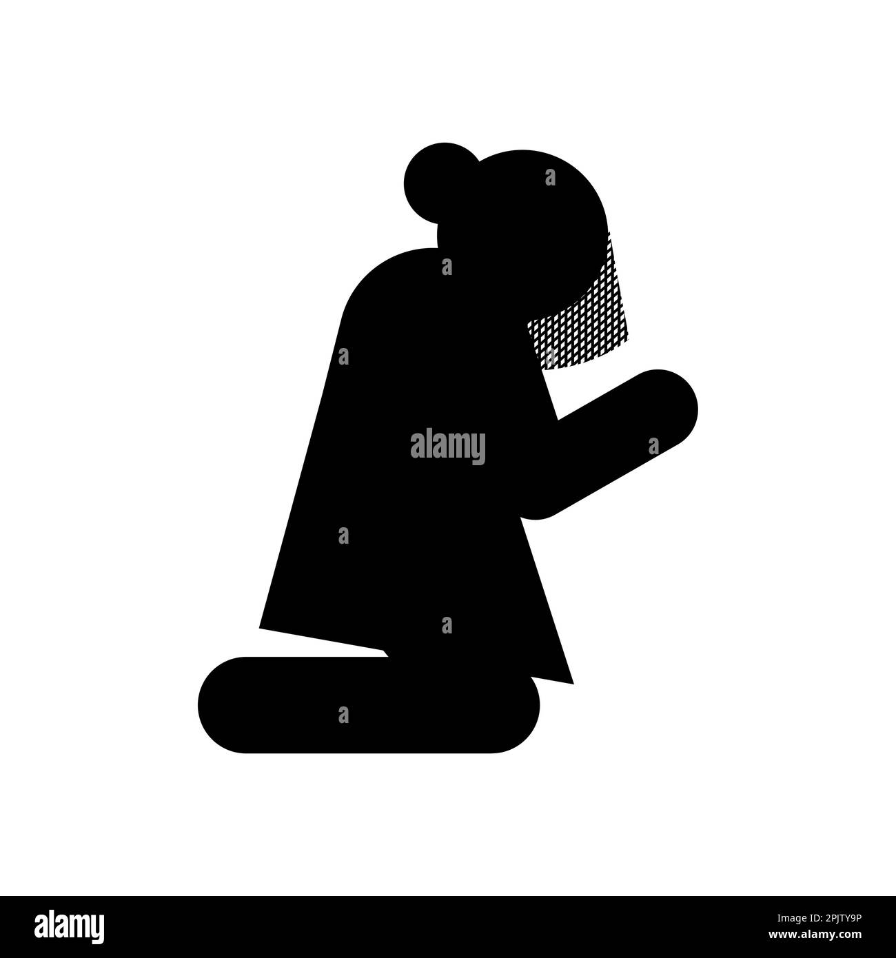 Trauernder verwandter Stock-Vektorgrafiken kaufen - Alamy