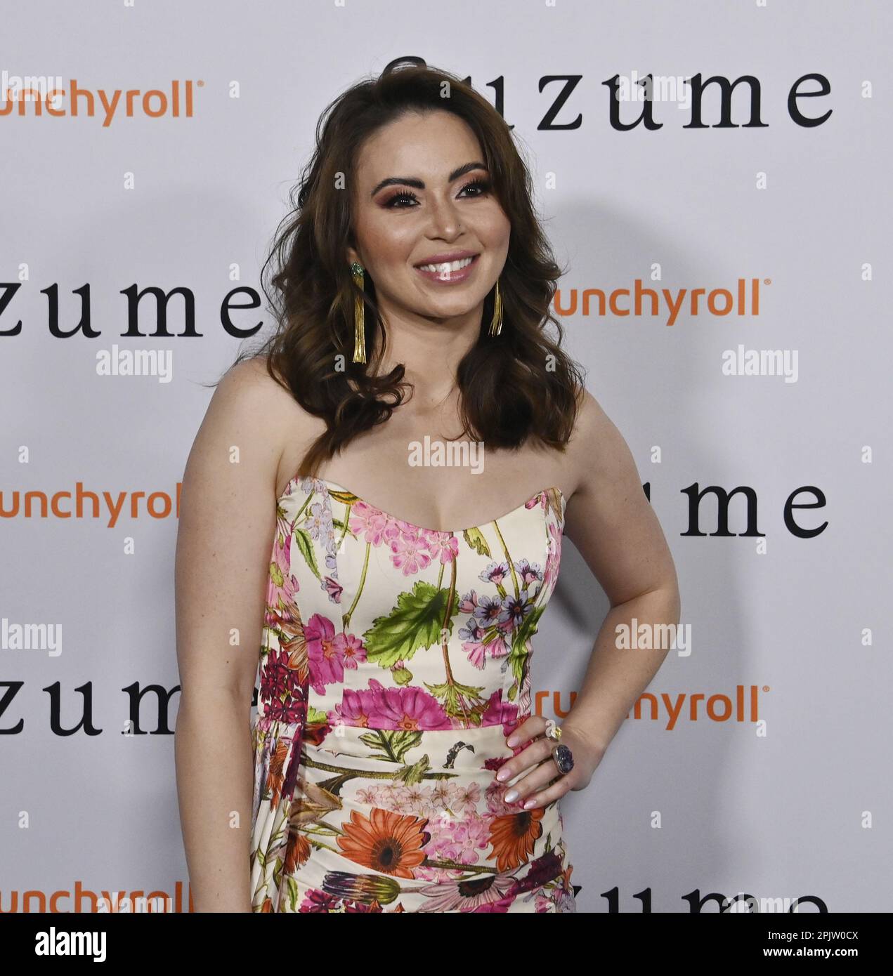 Los Angeles, USA, 3. April 2023. Die Besetzung von Jennifer Sun Bell ...