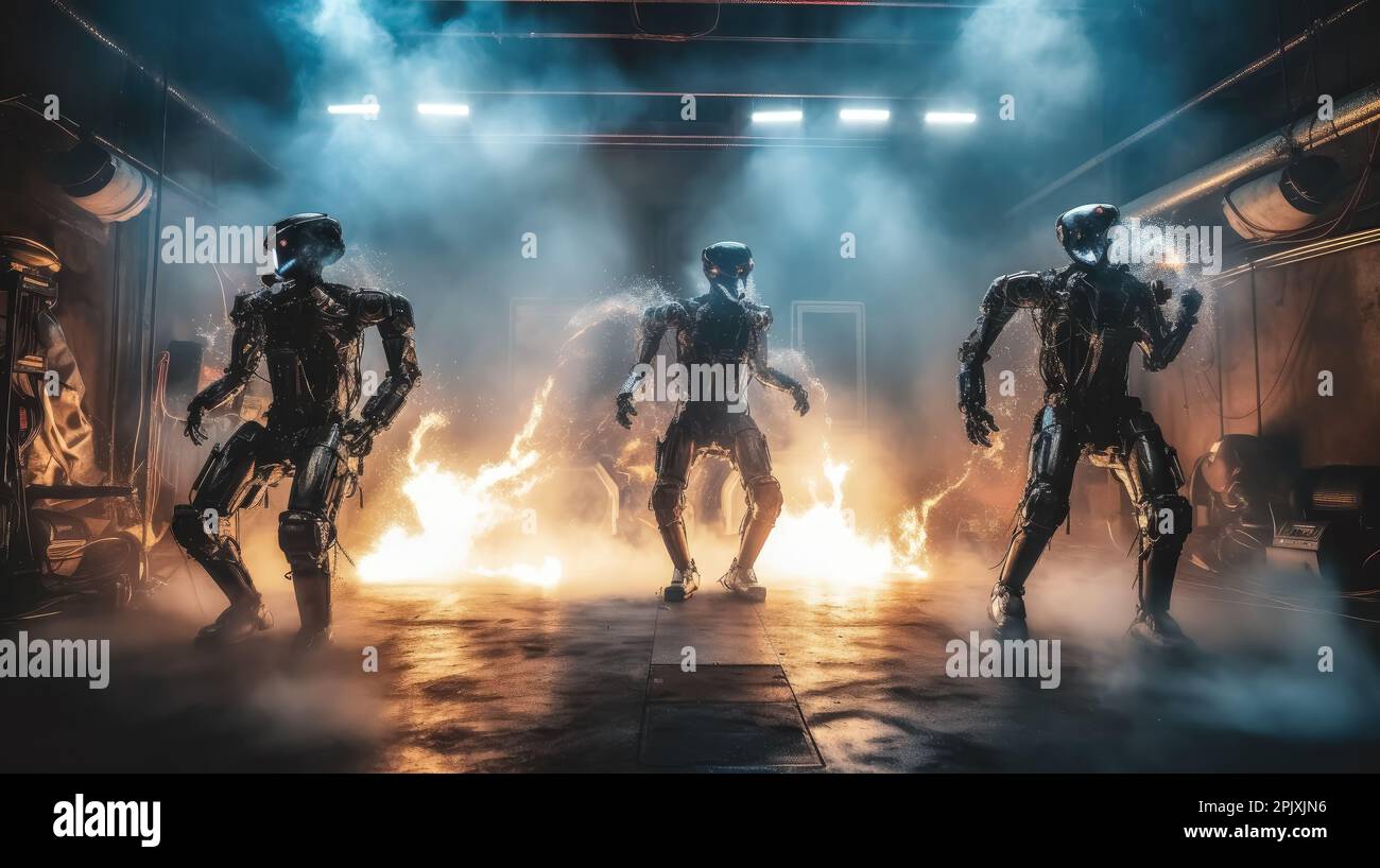 Disco roboter tanzen -Fotos und -Bildmaterial in hoher Auflösung – Alamy