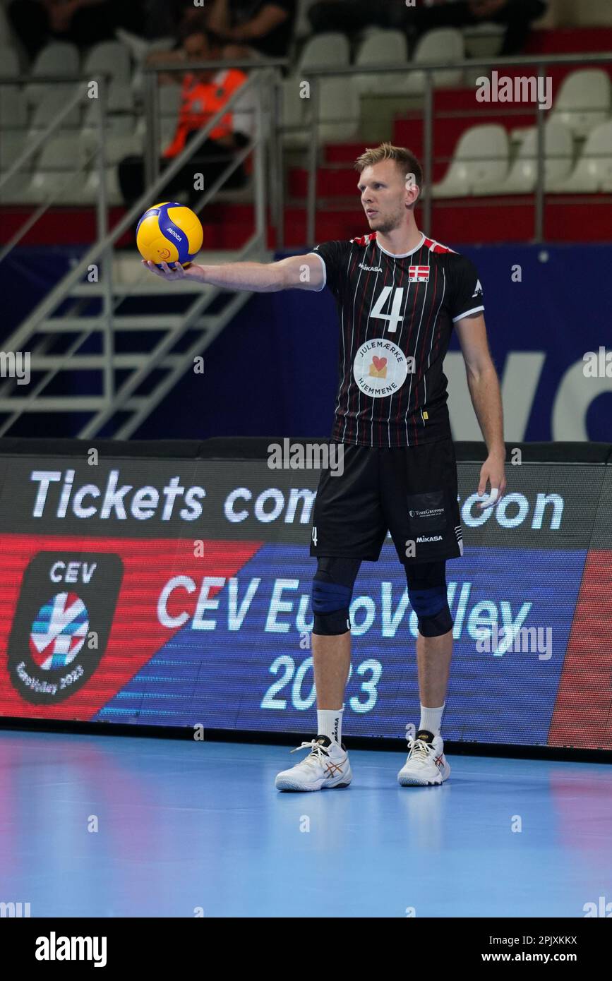 ISTANBUL, TURKIYE – 10. AUGUST 2022: Simon Oster Ellegaard Andersen ist ...