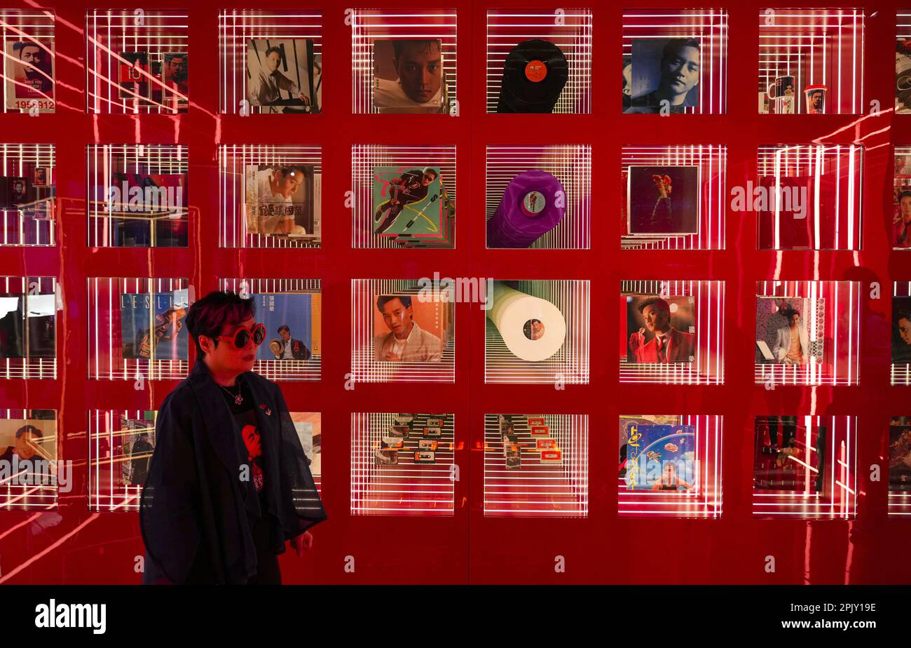 Florence Chan Suk-Fan, ehemalige Managerin von Leslie Cheung, besucht ...