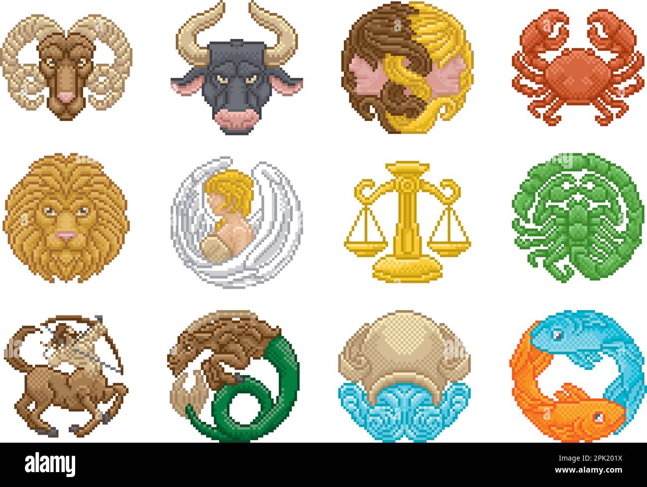 Simbolo dello zodiaco emoji -Fotos und -Bildmaterial in hoher Auflösung – Alamy