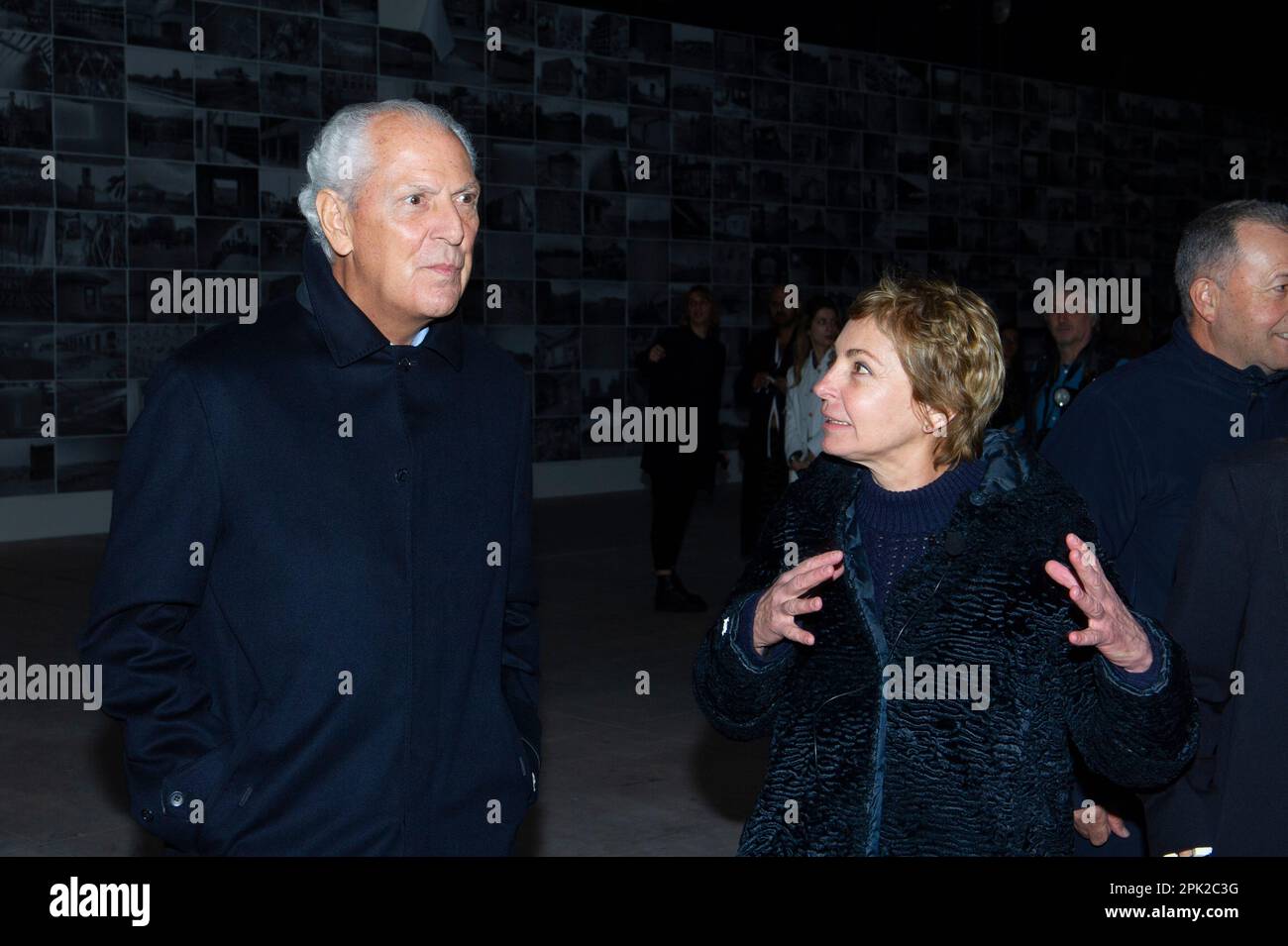 4. april 2023 - Mailand - Pirelli Hangar Bicocca Mostra 'Grand Bal ...