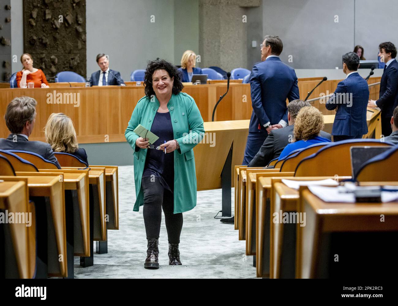 DEN HAAG - Caroline van der Plas (BBB) während der Aussprache im ...