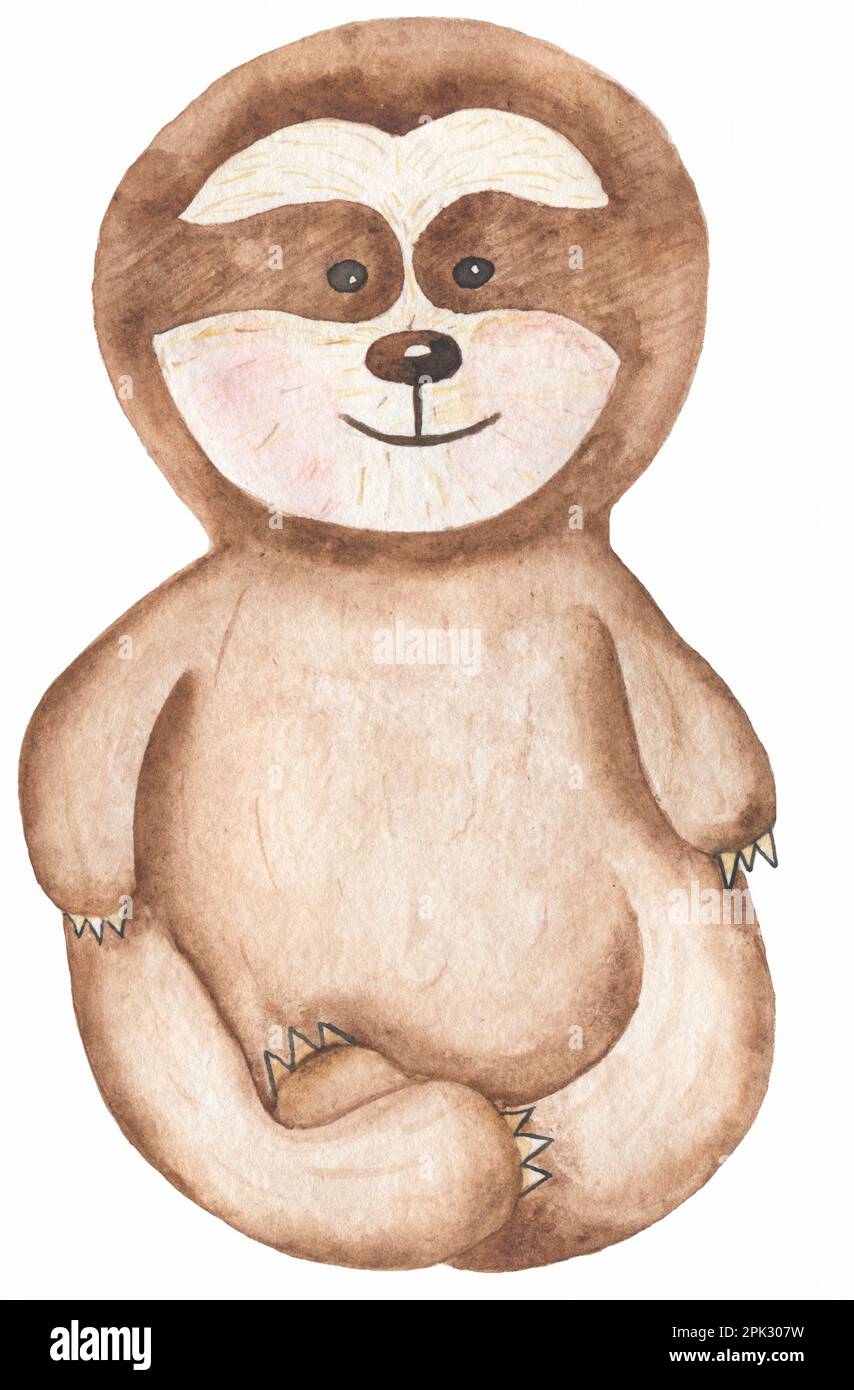 Sloth illustration -Fotos und -Bildmaterial in hoher Auflösung – Alamy