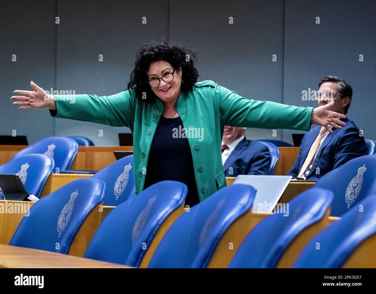 DEN HAAG - Caroline van der Plas (BBB) während der Aussprache im ...