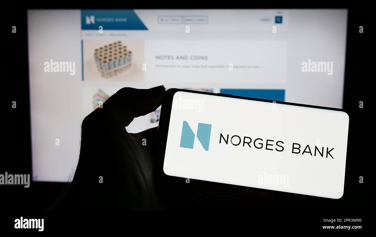 Norges bank logo -Fotos und -Bildmaterial in hoher Auflösung – Alamy