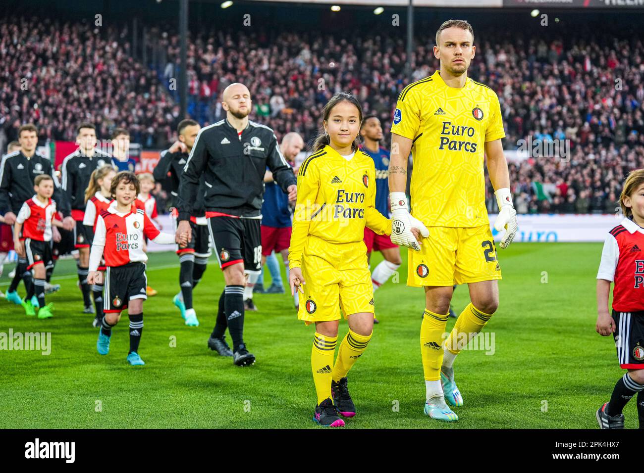 Rotterdam, Niederlande - 05/04/2023, Feyenoord Keeper Timon ...