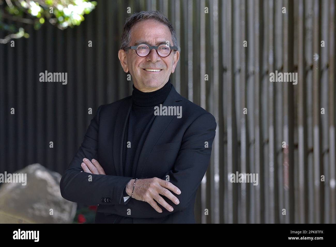 Rom, Italien. 06. April 2023. Der italienische Musiker Morgan Pseudonym ...