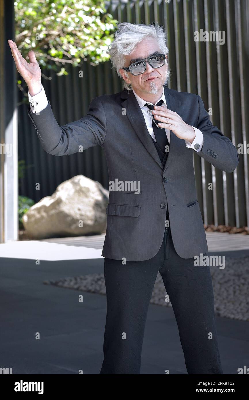 Rom, Italien. 06. April 2023. Der italienische Musiker Morgan Pseudonym ...