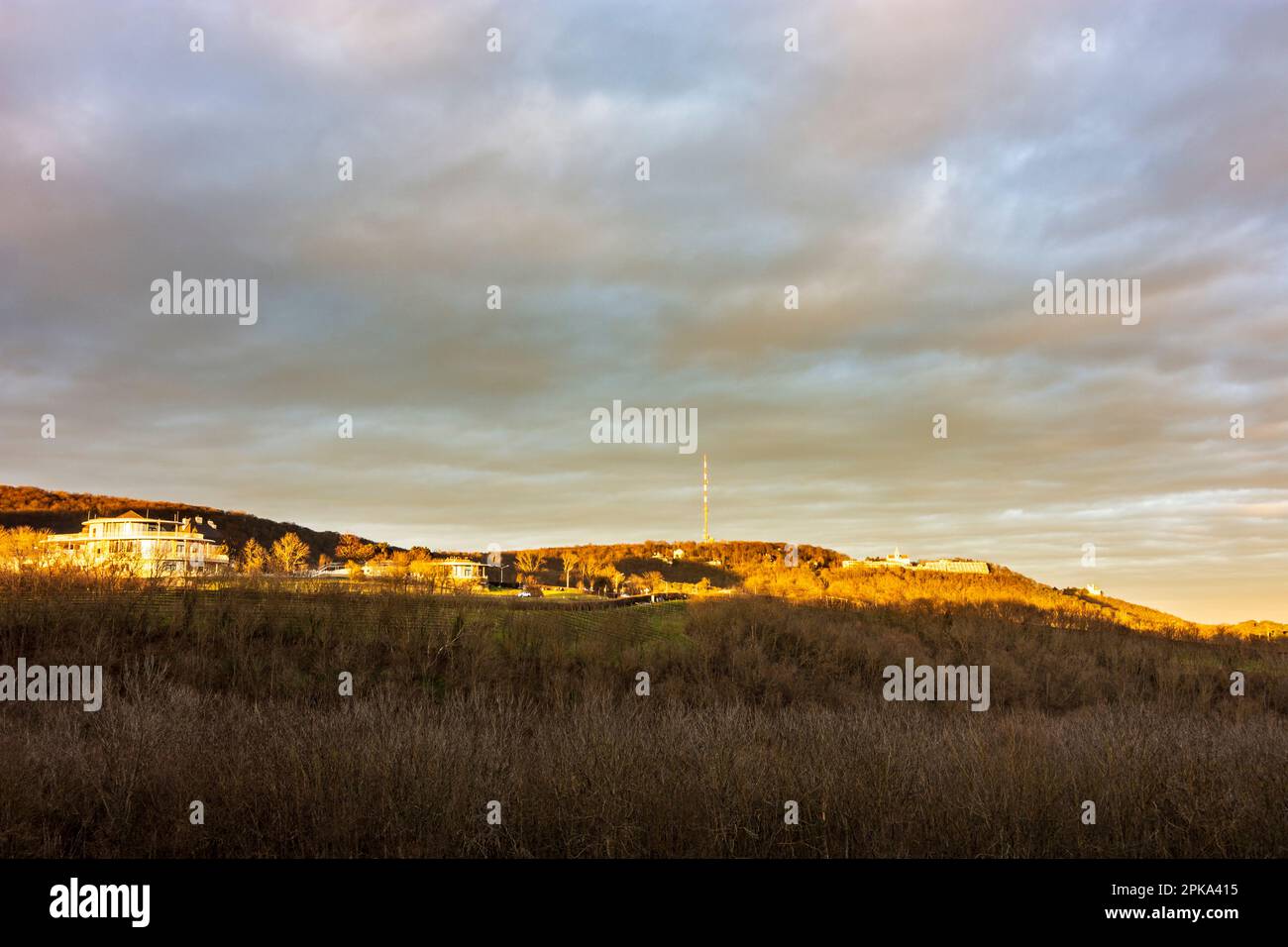 Wienerwald wienerwald mit restaurant cobenzl -Fotos und -Bildmaterial ...