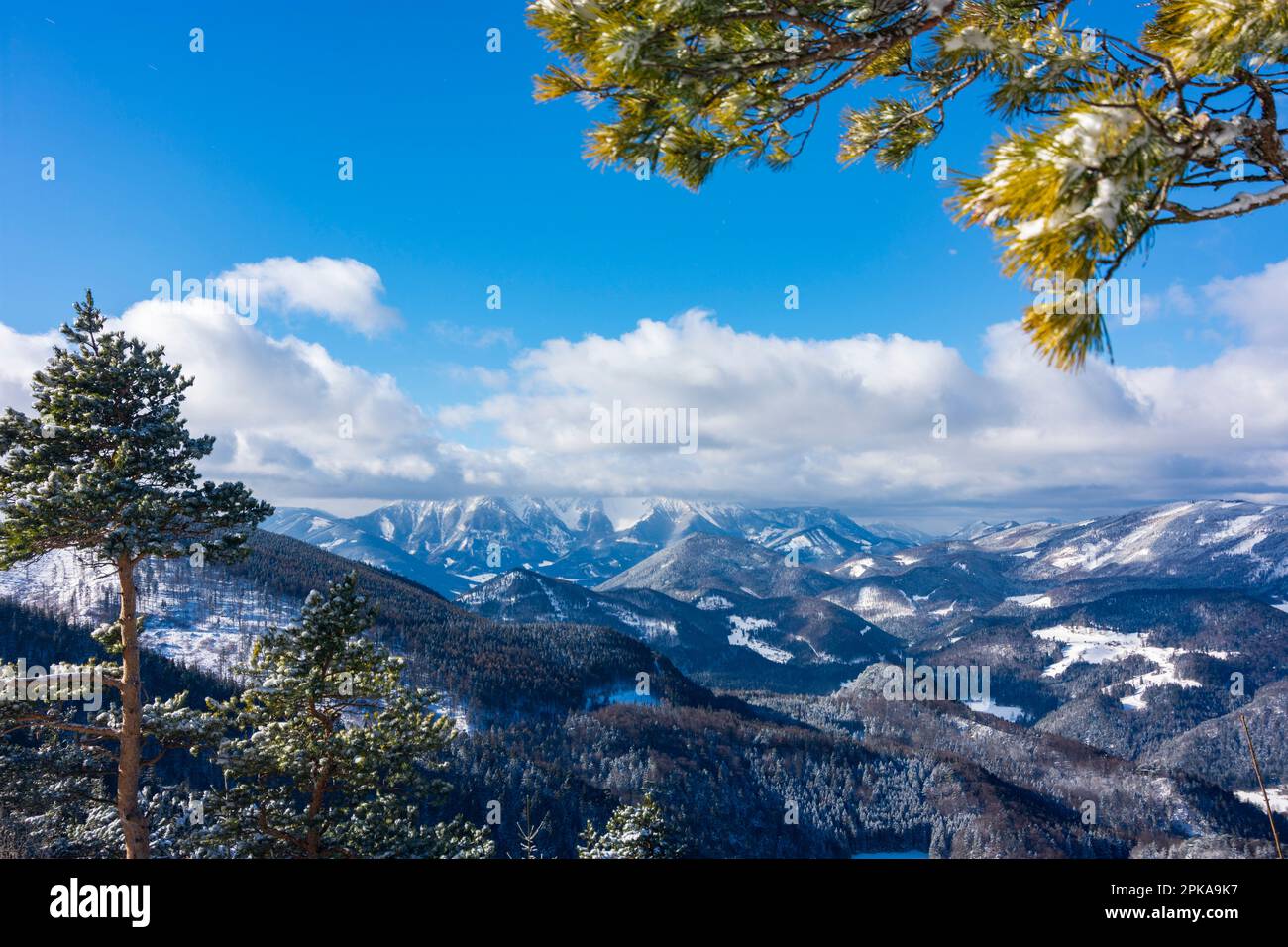 Hoher Zauberstab Naturpark, Aussichtspunkt „kleine Kanzel“ am Berg hohe ...
