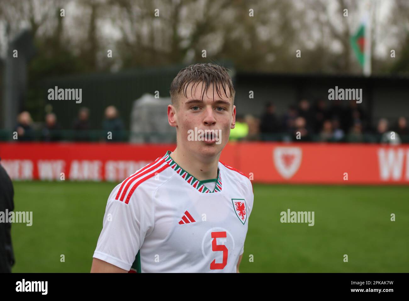Newport, Wales. 28. März 2023. Dylan Lawlor, Cardiff City und Wales ...