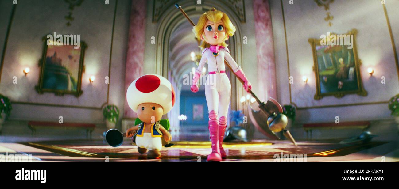 DER SUPER MARIO BROS. FILM, von links: Kröte (Stimme: Keegan-Michael ...