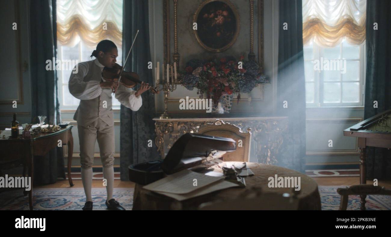 CHEVALIER, Kelvin Harrison Jr. AS Joseph Bologne, Chevalier de Saint ...