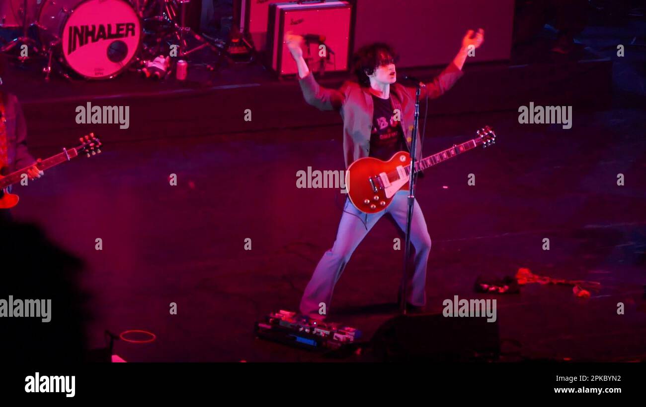 Los Angeles, Kalifornien, USA 5. April 2023 Singer Elijah Hewson und ...