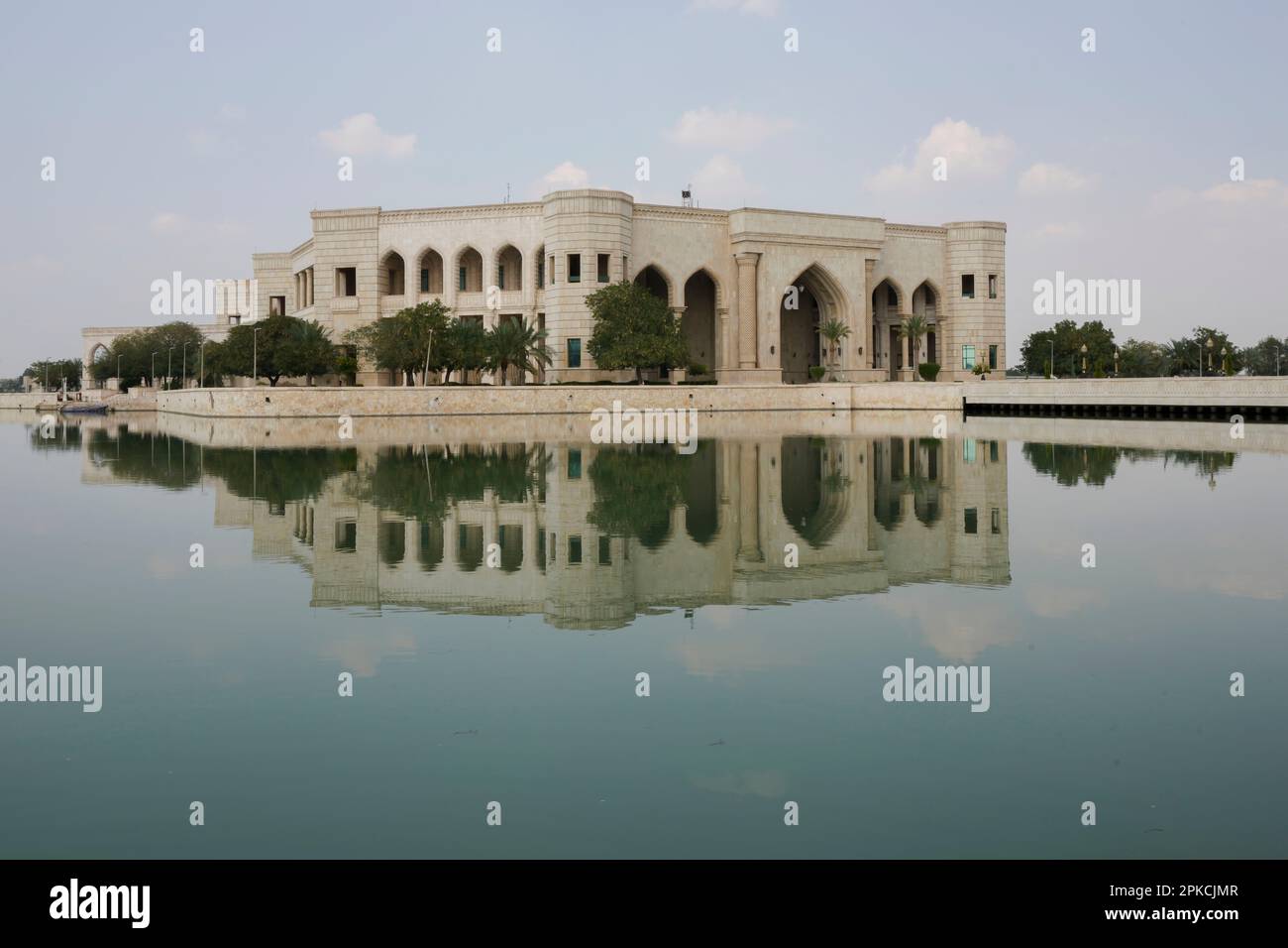 Former Iraqi leader Saddam Hussein's palace of al-Faw is seen in ...