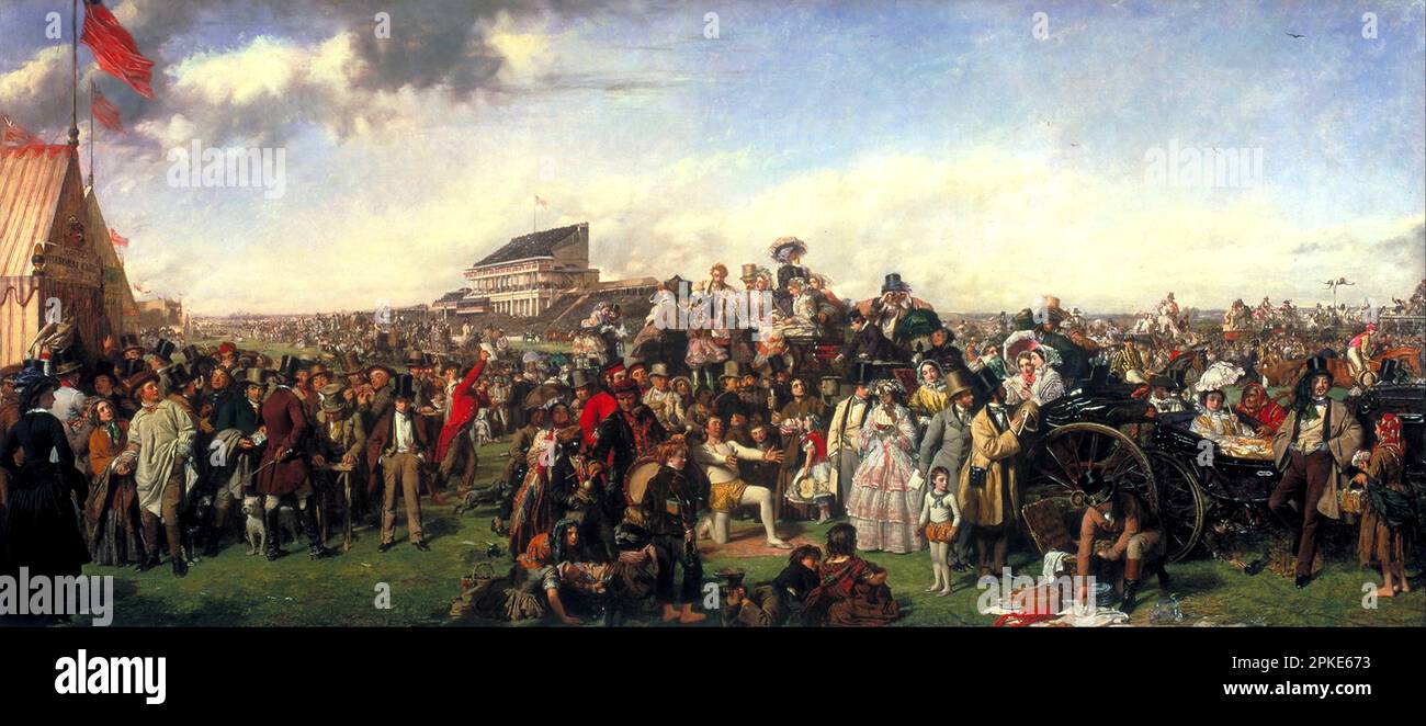 William powell frith the derby day -Fotos und -Bildmaterial in hoher ...