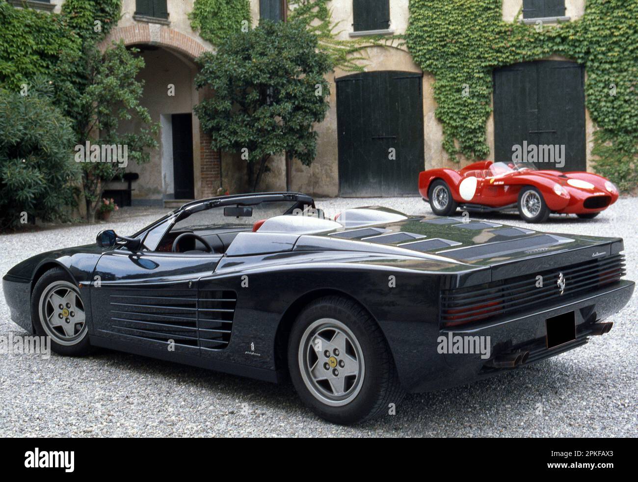 1986 Ferrari Testarossa Spider während des Historical Motors Ferrari ...