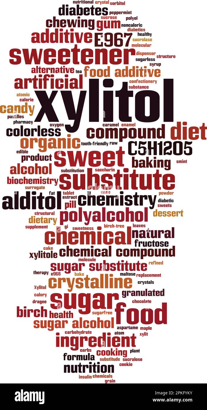 Xylit vektorvektoren -Fotos und -Bildmaterial in hoher Auflösung – Alamy