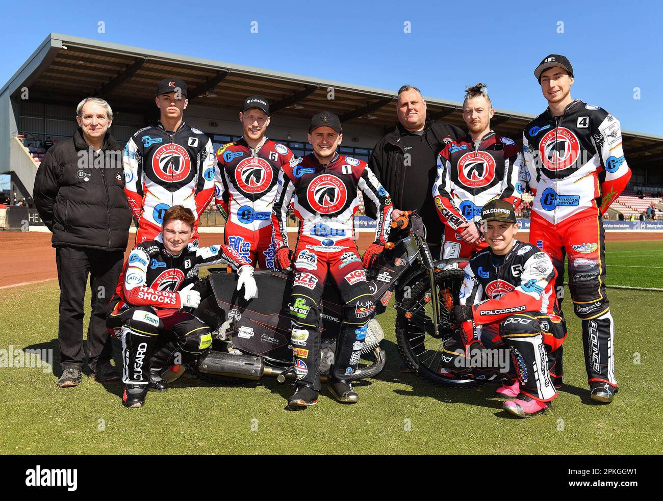 Während des Spiels der National Development League zwischen Belle Vue ...