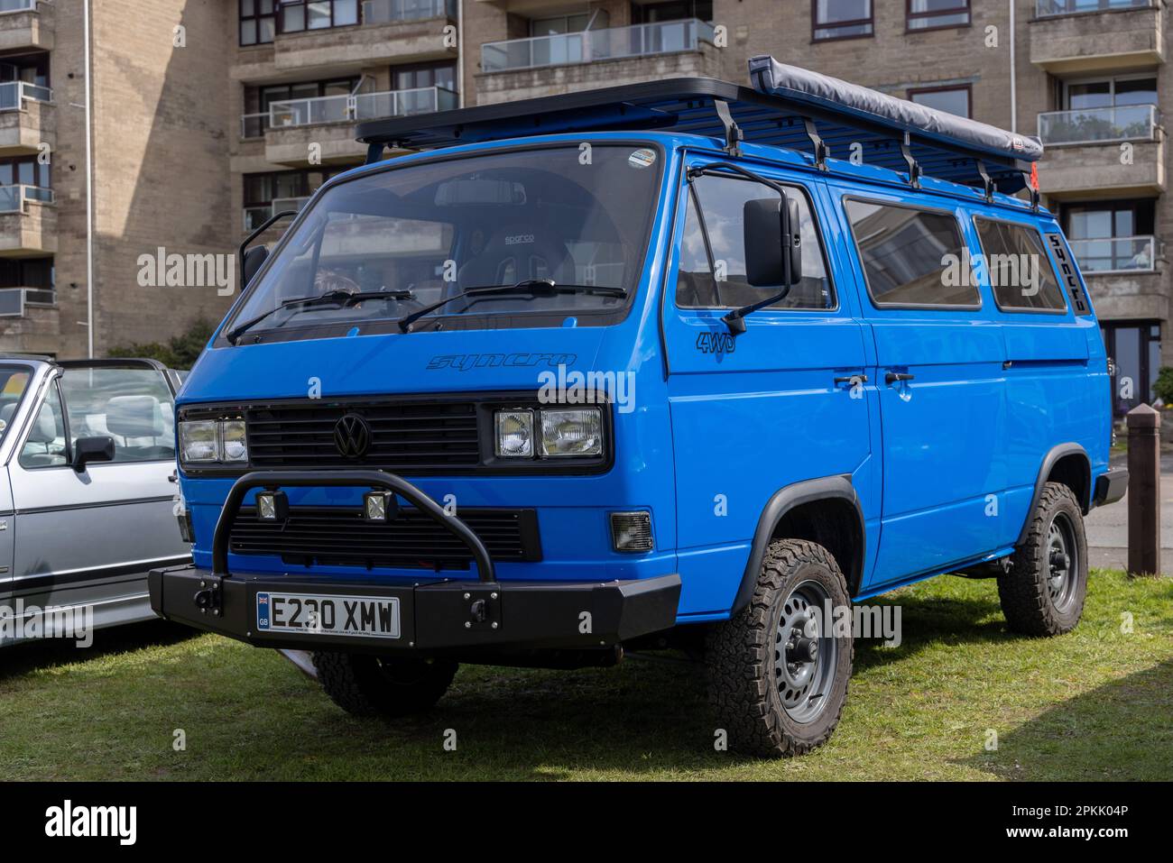 April 2023 - VW T4 Syncro 4x4 Camper Bus auf dem Pageant of Motoring ...
