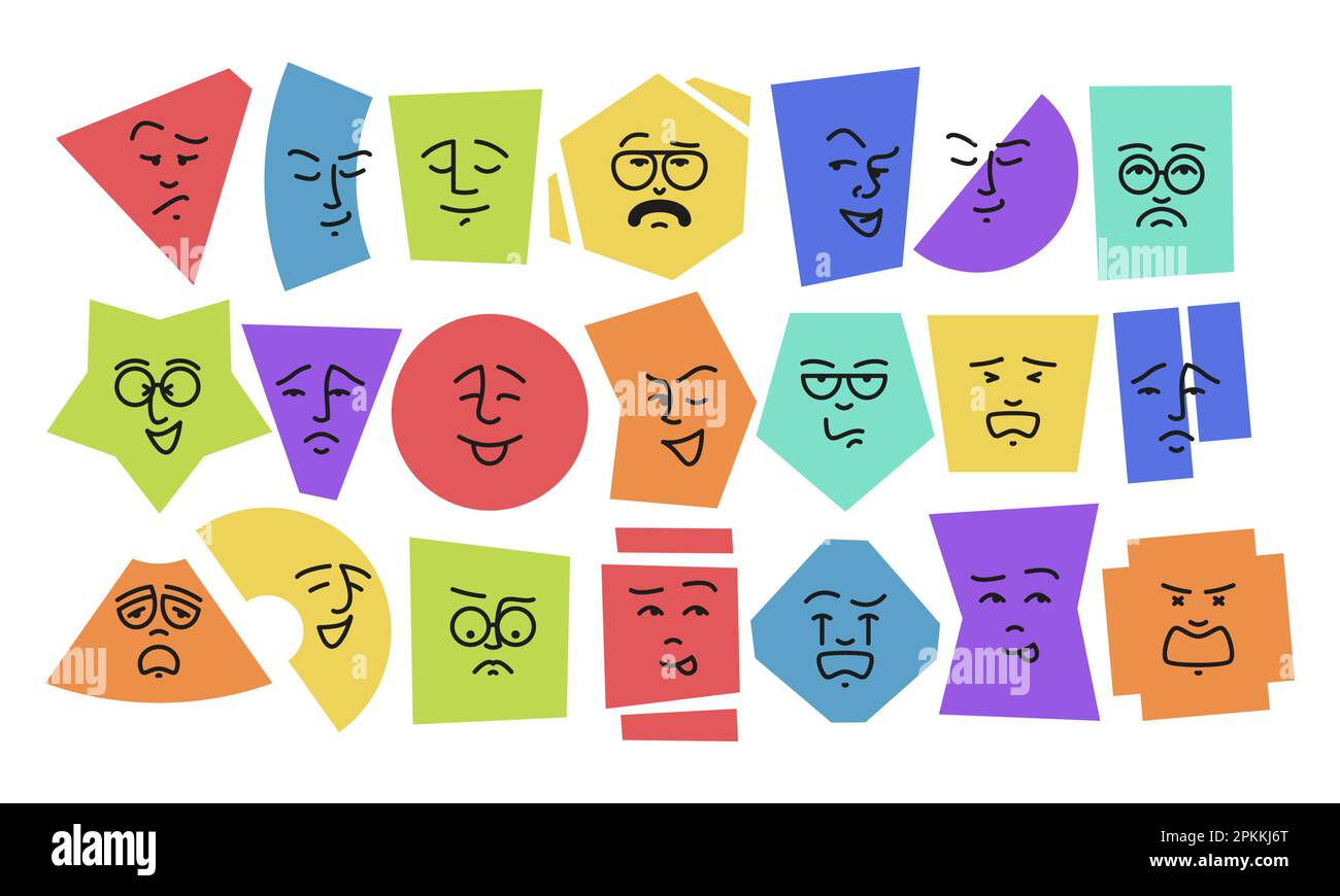 Enttäuschte gesichter Stock-Vektorgrafiken kaufen - Alamy